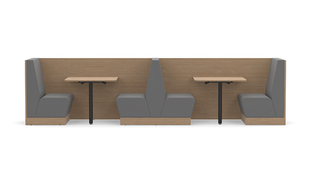 Allermuir - SD2-BT42TP Four Person Booth